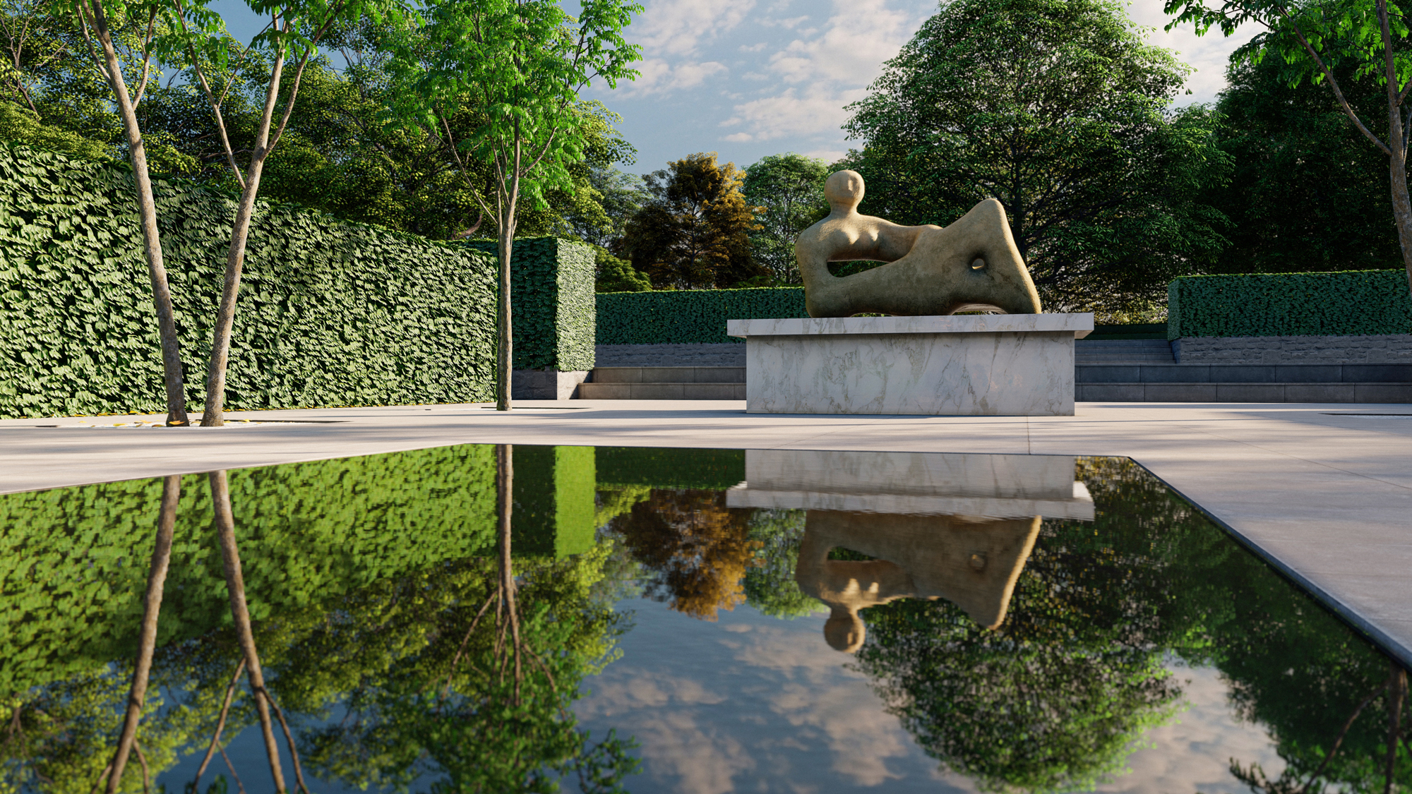 REFLECTIVE WATER FEATURE | AK Water Features